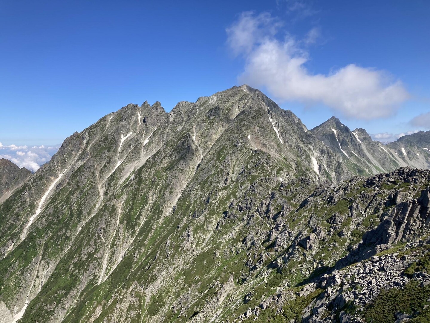 前穂高岳・奥穂高岳 / yossyさんの槍ヶ岳・穂高岳・上高地の活動データ | YAMAP / ヤマップ