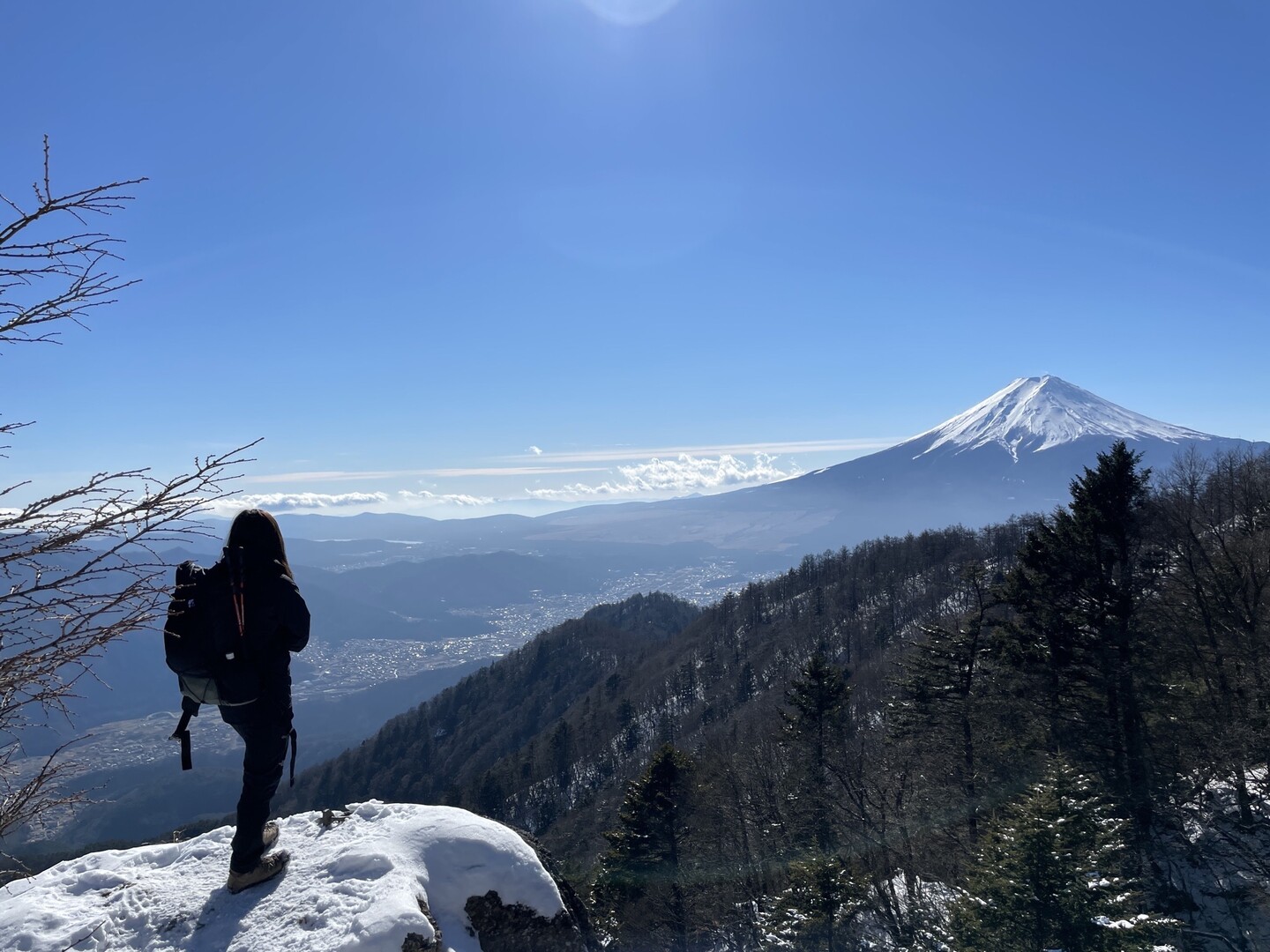 木無山・三ッ峠山（開運山） / mt.suuuさんの三ッ峠山・本社ヶ丸・鶴ヶ鳥屋山の活動データ | YAMAP / ヤマップ