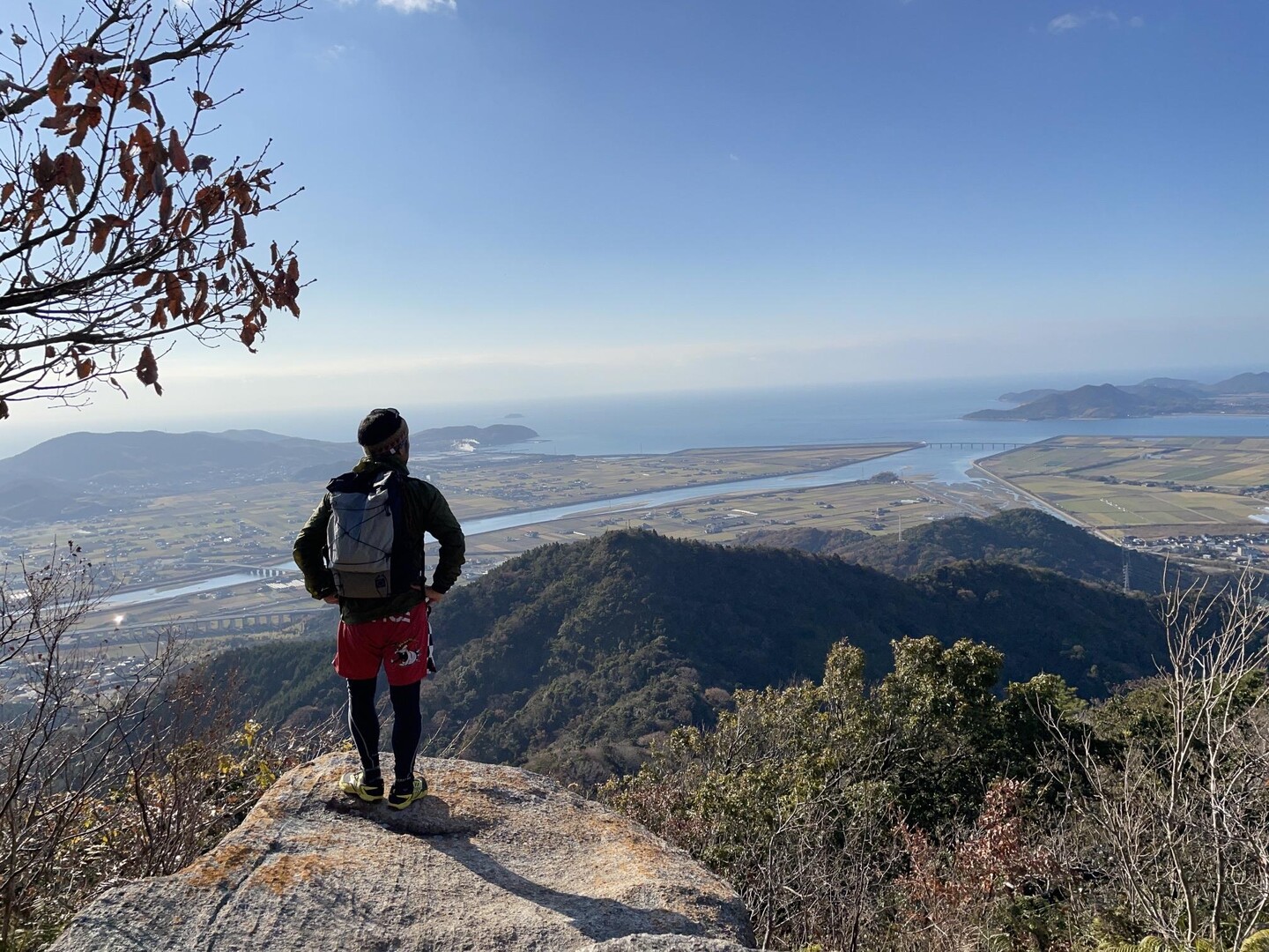 楞厳寺山・佐野山・観音山-2022-12-29 / syupyさんの大海山（亀尾山）・勘十郎岳・福西山の活動データ | YAMAP / ヤマップ