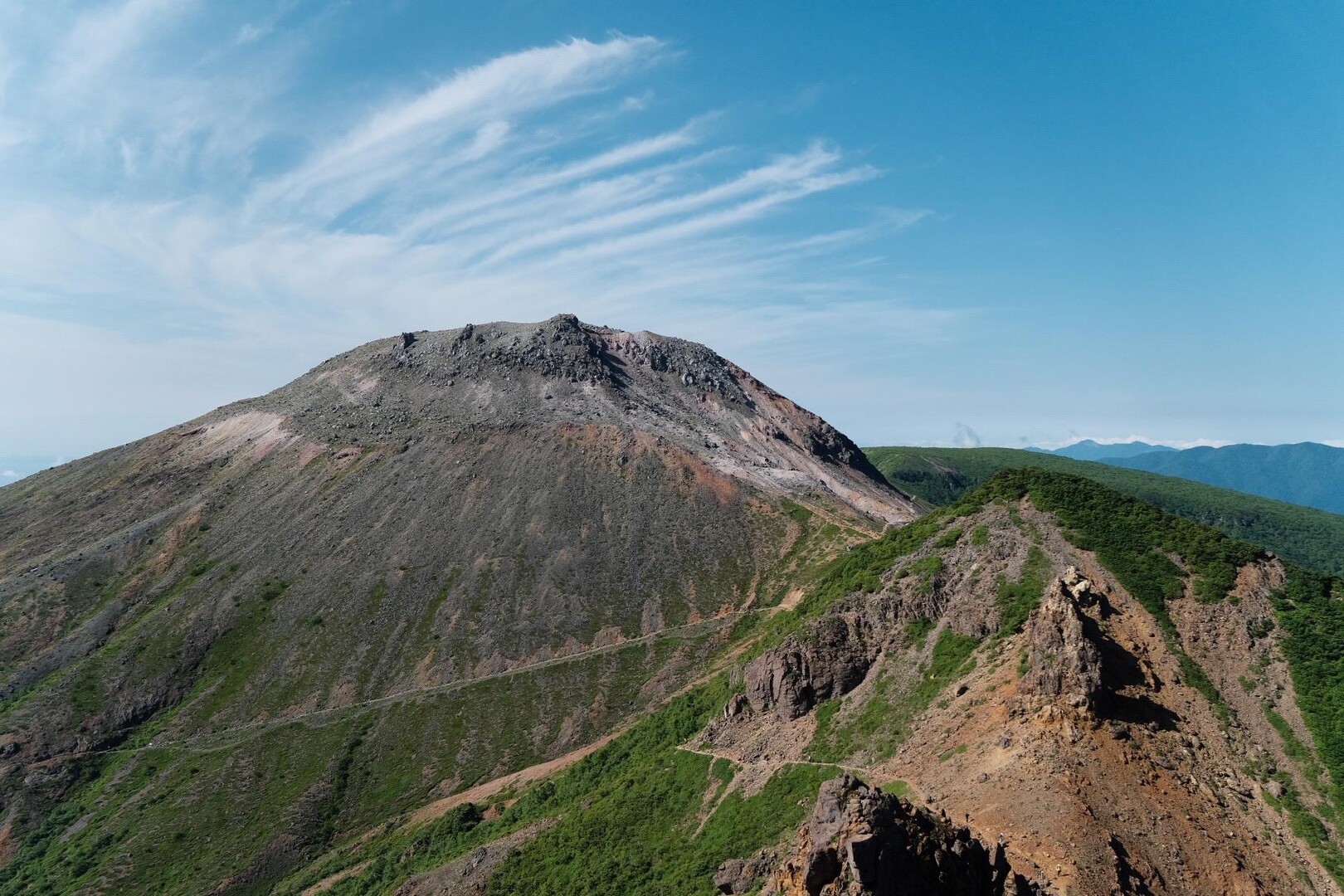 剣が峰・1900m峰・三本槍岳・朝日岳・茶臼岳(那須岳) / fu_koさんの茶臼岳（那須岳）・三本槍岳・赤面山の活動データ | YAMAP / ヤマップ