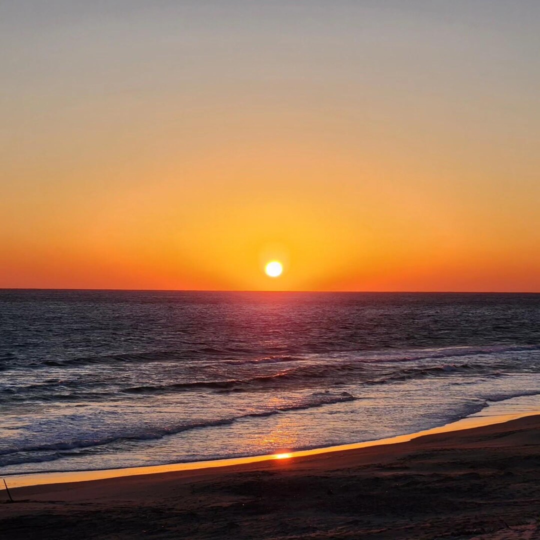 海への初サンセット。 サンライズも勿論！... / junjunさんのモーメント | YAMAP / ヤマップ
