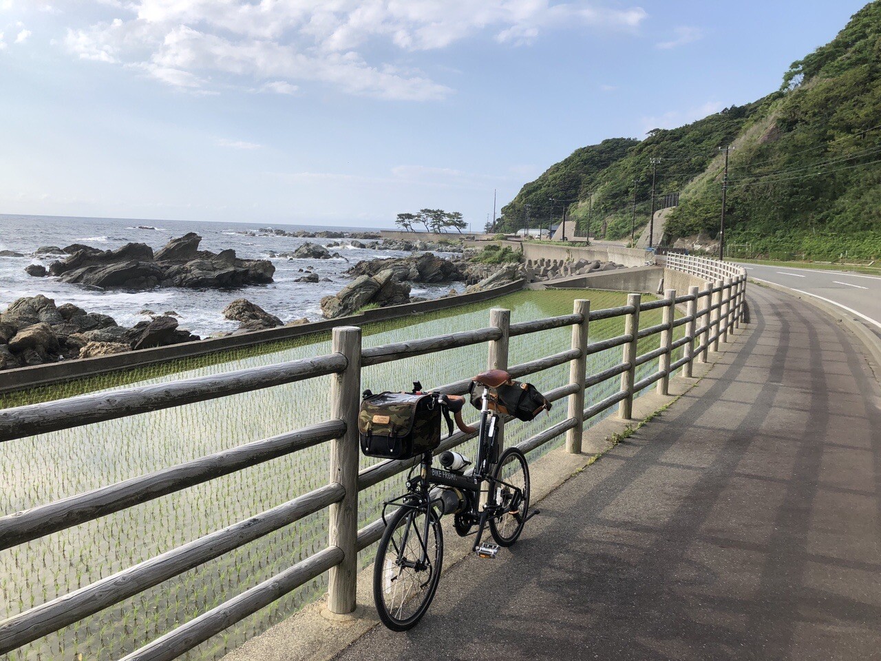 越前海岸70kmを走る-2021-05-29 / ノブマリンさんの越知山・六所山の活動データ | YAMAP / ヤマップ