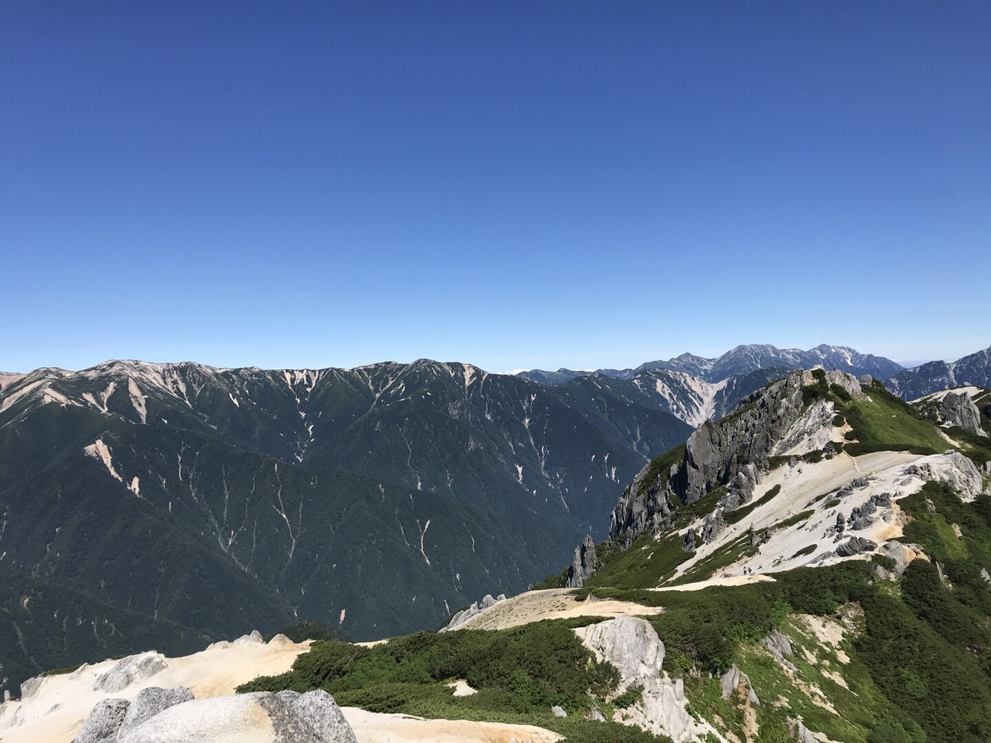燕岳 雷雨避け無事下山‼️ / jittaさんの燕岳・餓鬼岳・唐沢岳の活動データ | YAMAP / ヤマップ