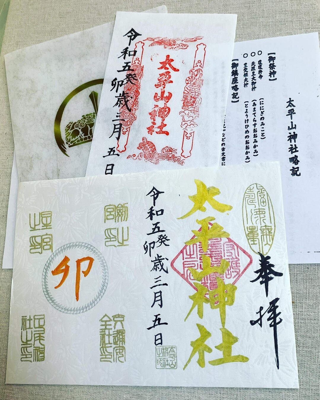 太平山アルプスに行った際の 太平山神社⛩... / riecoさんのモーメント | YAMAP / ヤマップ