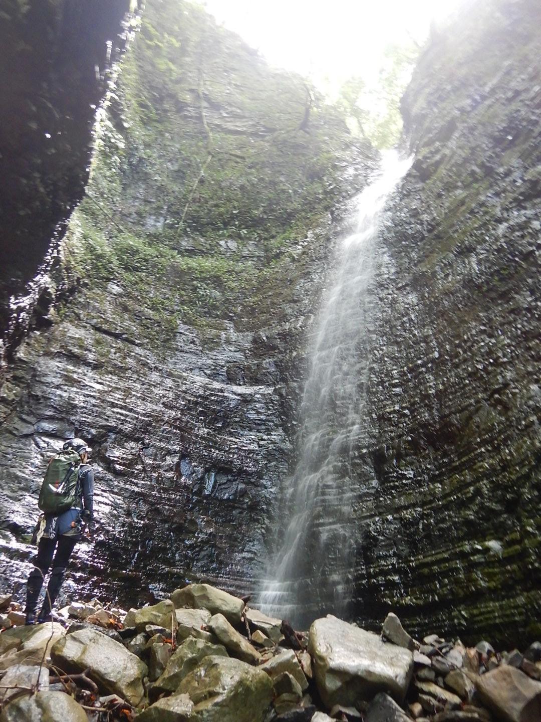 古和谷 沢登り-2024-08-25 / PON TWOさんの鷲ノ巣山・鵯山・高チラ山の活動データ | YAMAP / ヤマップ
