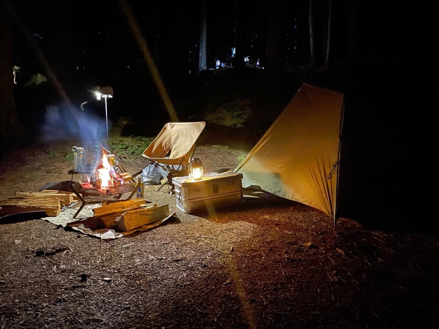 下山して穴場なキャンプ場でダラッダラ焚き... / tahtaさんのモーメント | YAMAP / ヤマップ