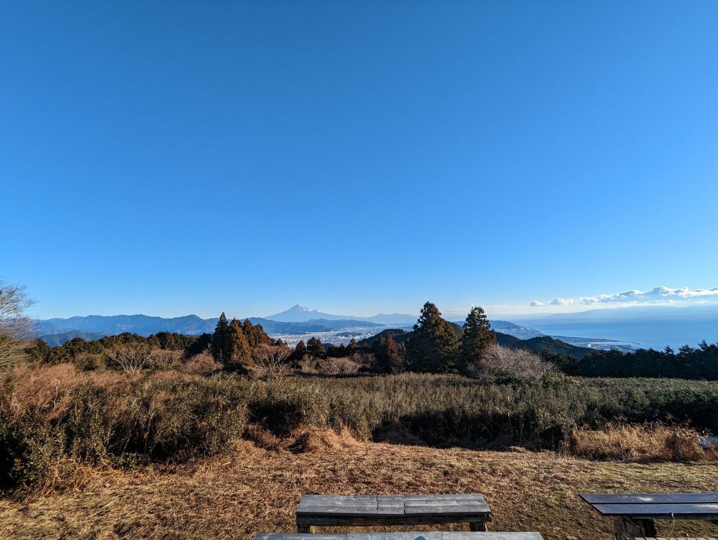 丸子富士・満観峰・ロンショウ・飯間山・大鈩山・駿河嶺・梵天山・徳願寺山 / ko-riさんの焼津アルプス（高草山・満観峰・花沢山）・徳願寺山の活動データ | YAMAP / ヤマップ
