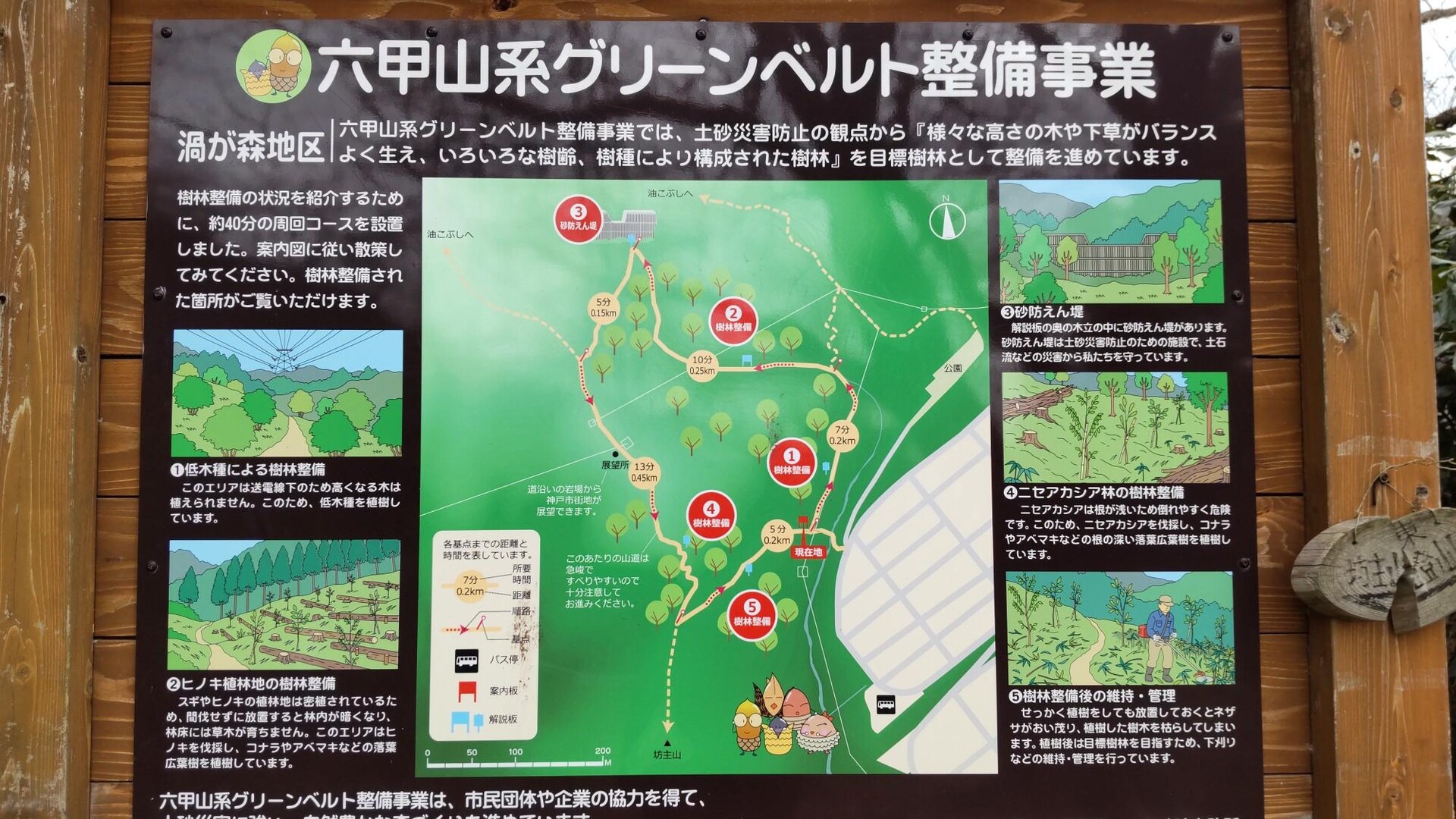 渦森台⇒油コブシ⇒天覧台⇒六甲高山植物園⇒ケーブル山頂駅 / キヒさんの六甲山・長峰山・摩耶山の活動データ | YAMAP / ヤマップ