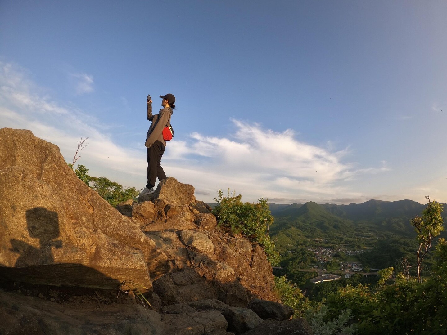 仕事終わりに貸切の八剣山😁 / myq.さんの観音岩山（八剣山）の活動データ | YAMAP / ヤマップ