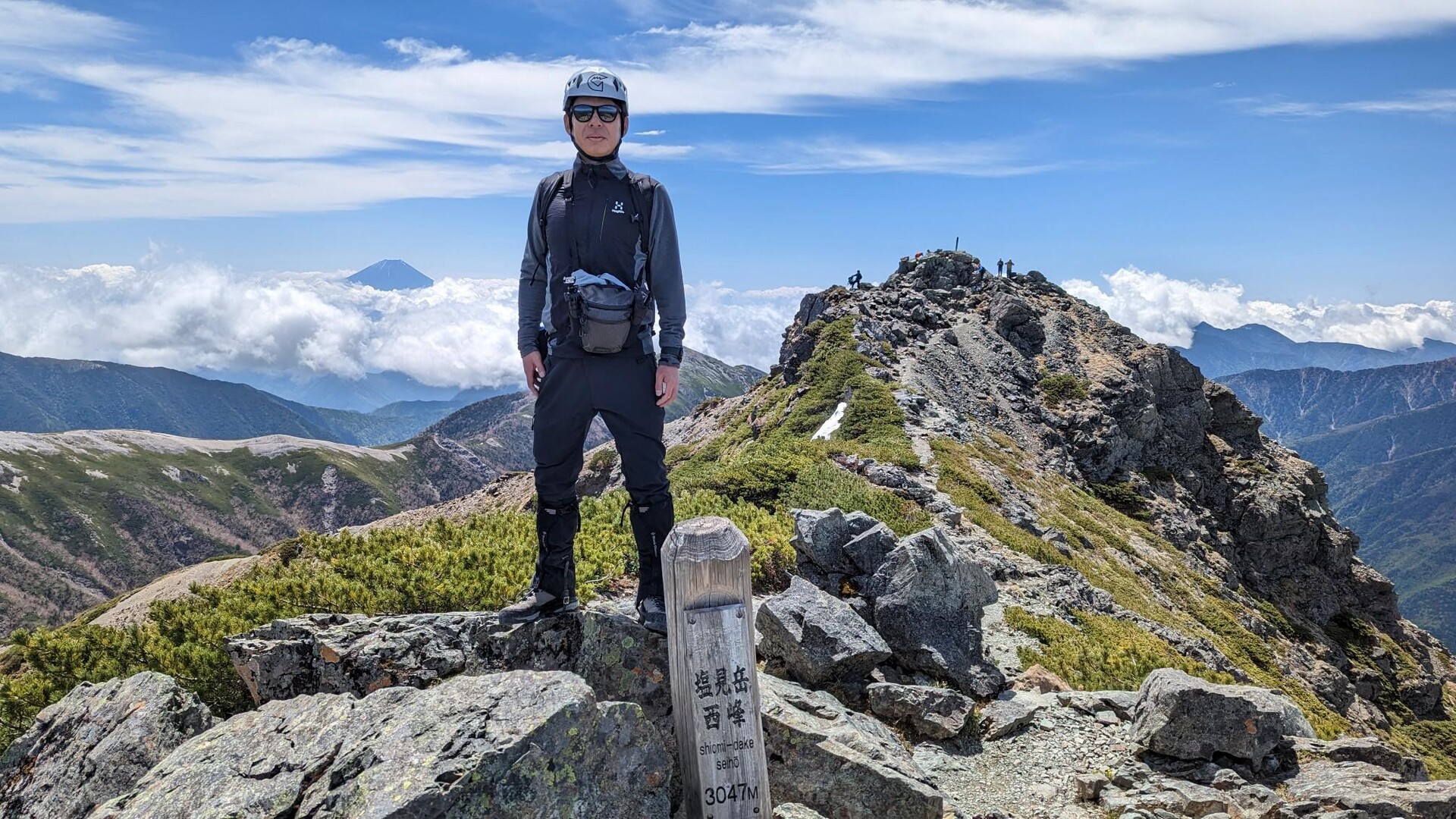 ⛺ D7 塩見岳 3000m峰 #39 / おさんさんの塩見岳・権右衛門山・蝙蝠岳の活動データ | YAMAP / ヤマップ