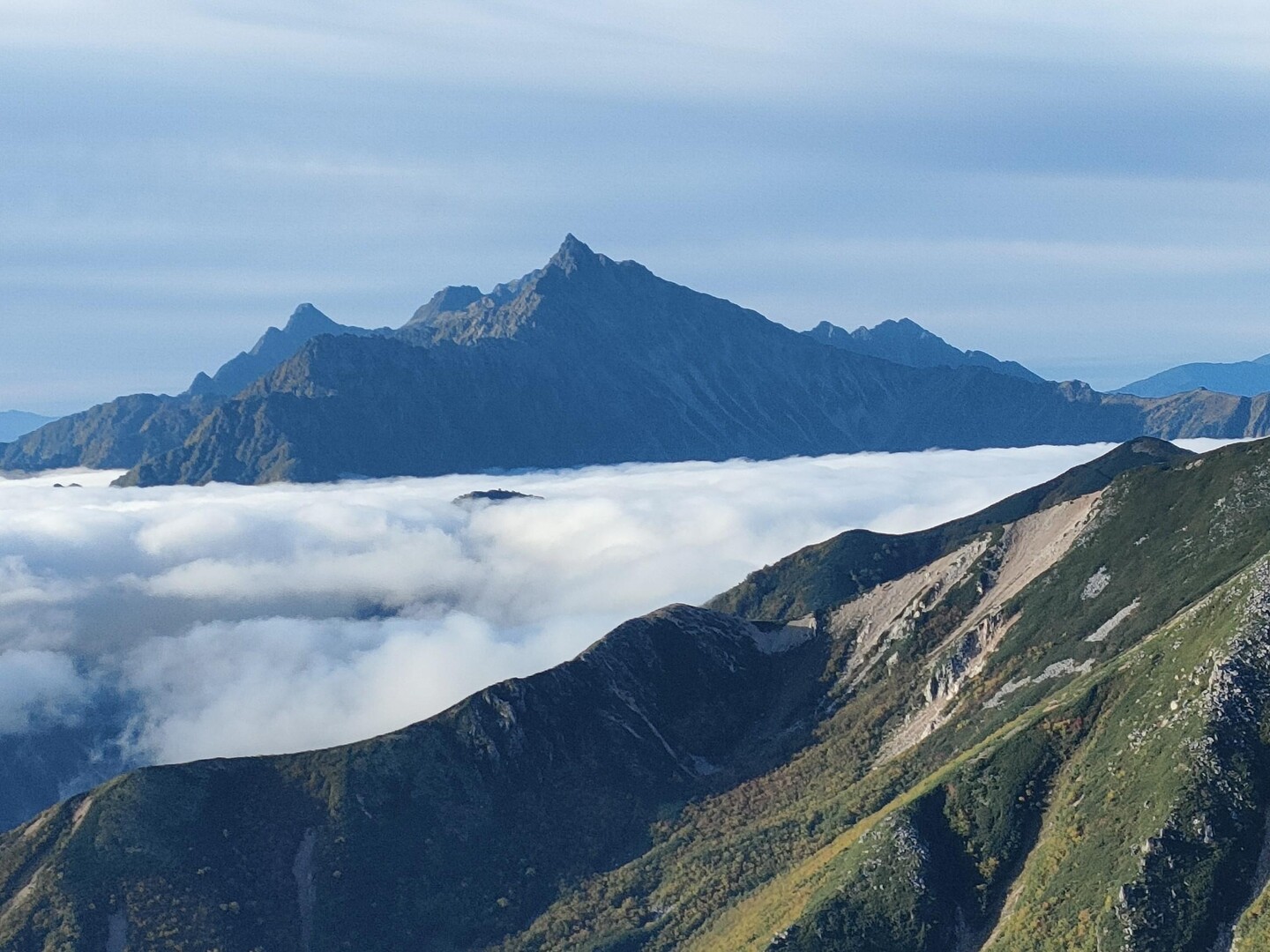 北アルプス裏銀座から表銀座縦走のはずだったが😰🥵😅 / maekaoさんの野口五郎岳・真砂岳・湯俣岳の活動データ | YAMAP / ヤマップ