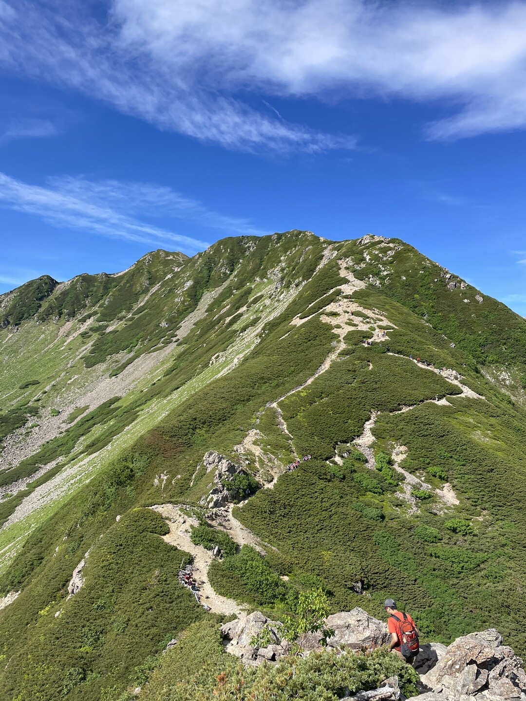 仙丈ヶ岳 あの稜線に憧れて💕 / mokoさんの仙丈ヶ岳・伊那荒倉岳の活動データ | YAMAP / ヤマップ