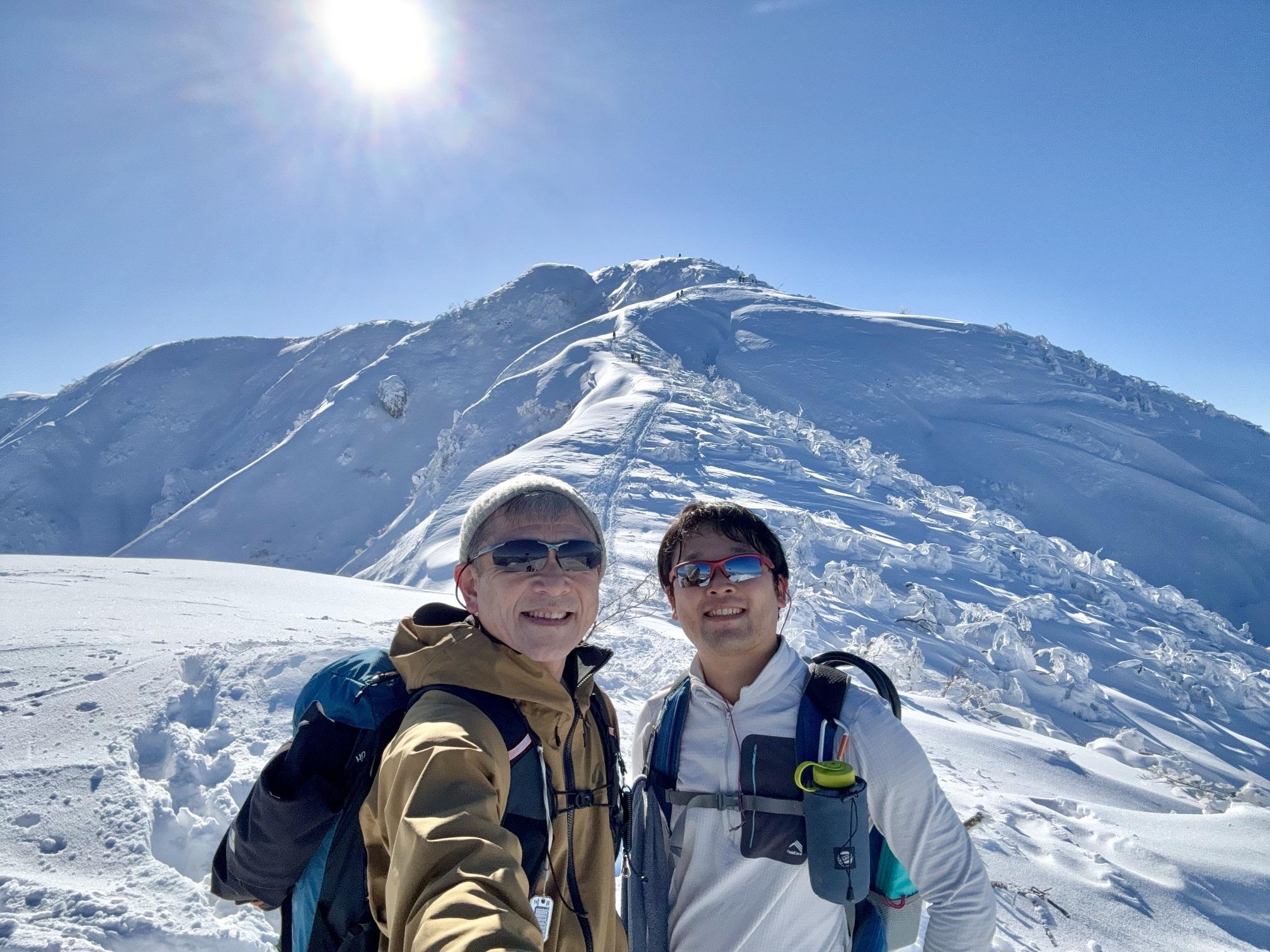 2023年登り納め@荒島岳w/次男坊。 / random walkerさんのモーメント | YAMAP / ヤマップ