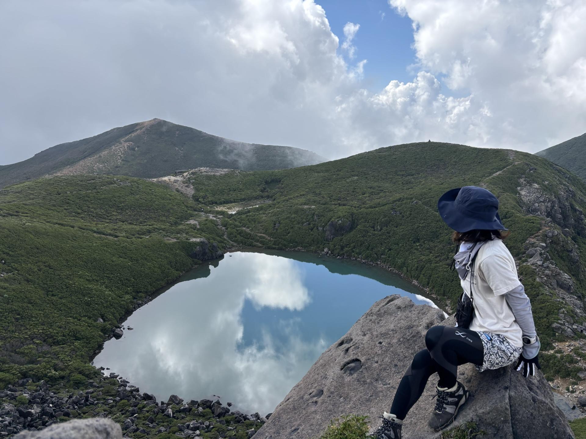 ここからのショットが撮りたくて😊🩵☀... / junさんのモーメント | YAMAP / ヤマップ