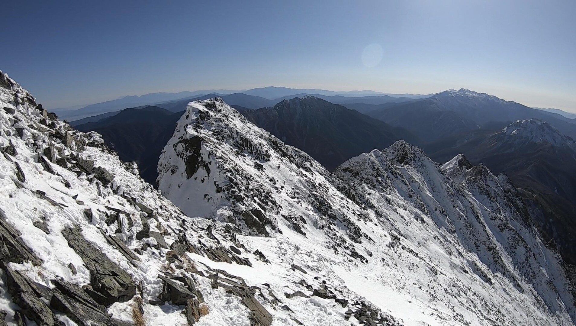 西穂丸山・西穂独標・ピラミッドピーク・チャンピオンピーク・西穂高岳 / snjrさんの槍ヶ岳・穂高岳・上高地の活動データ | YAMAP / ヤマップ