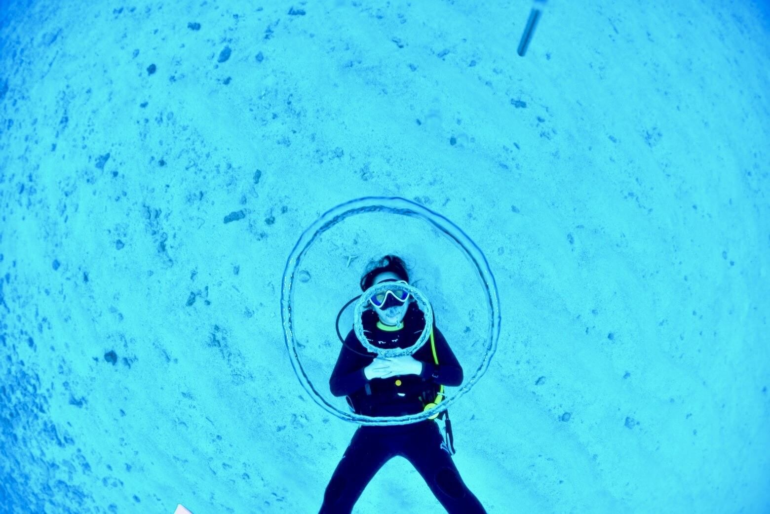 娘は沖縄でバブルリング🤿 / つちのこ®︎さんのモーメント | YAMAP / ヤマップ