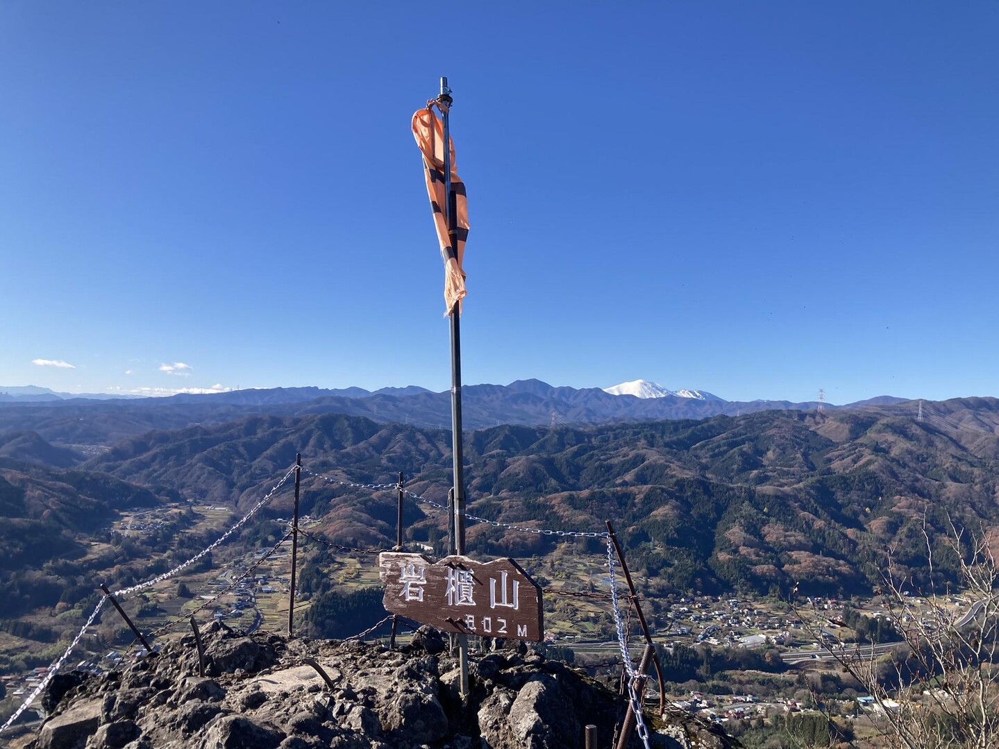 晩秋の岩櫃山 / plasmonさんの岩櫃山・薬師岳・吾嬬山の活動データ | YAMAP / ヤマップ