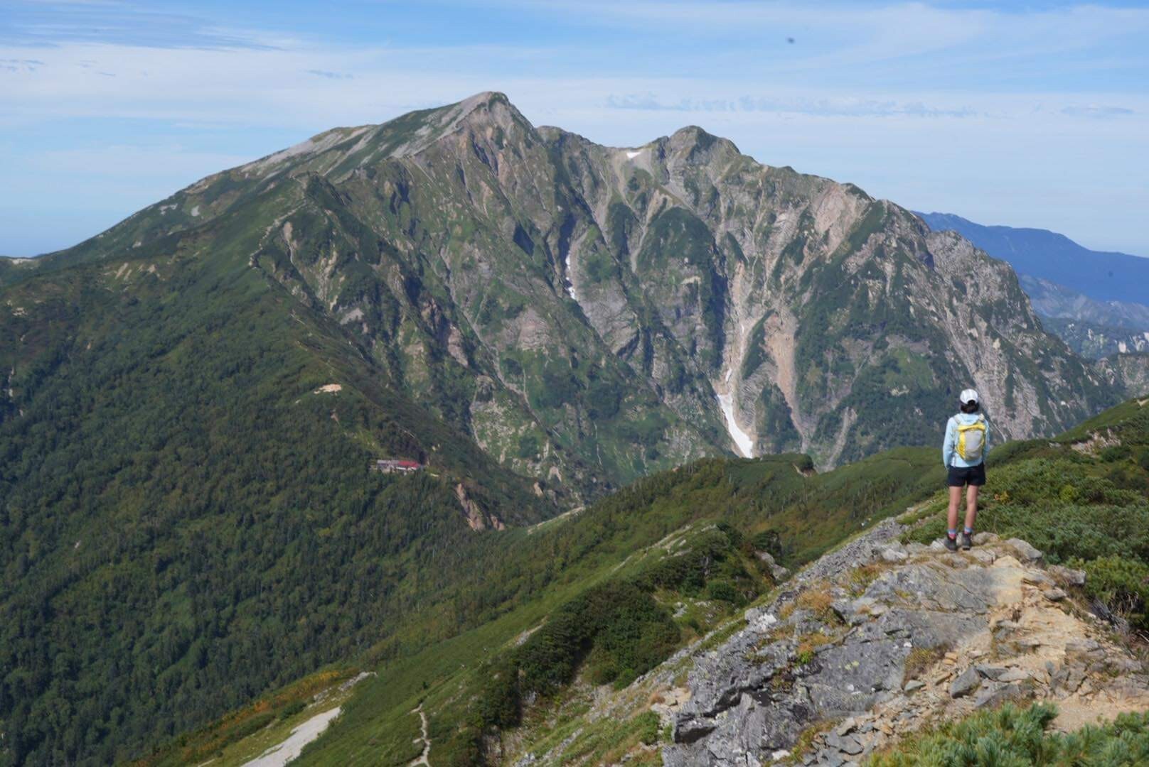 爺ヶ岳(南峰)・爺ヶ岳(中峰) / vivanoriさんの鹿島槍ヶ岳・五竜岳（五龍岳）・唐松岳の活動データ | YAMAP / ヤマップ