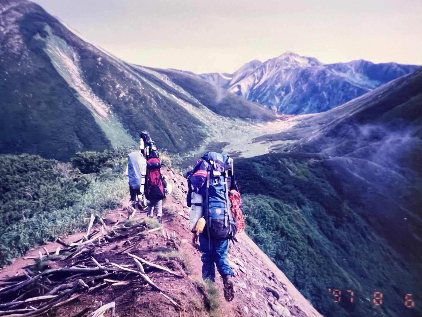1997年ワンダーフォーゲル部夏合宿（北アルプス） / UTてっちゃんさんの登山の活動データ | YAMAP / ヤマップ