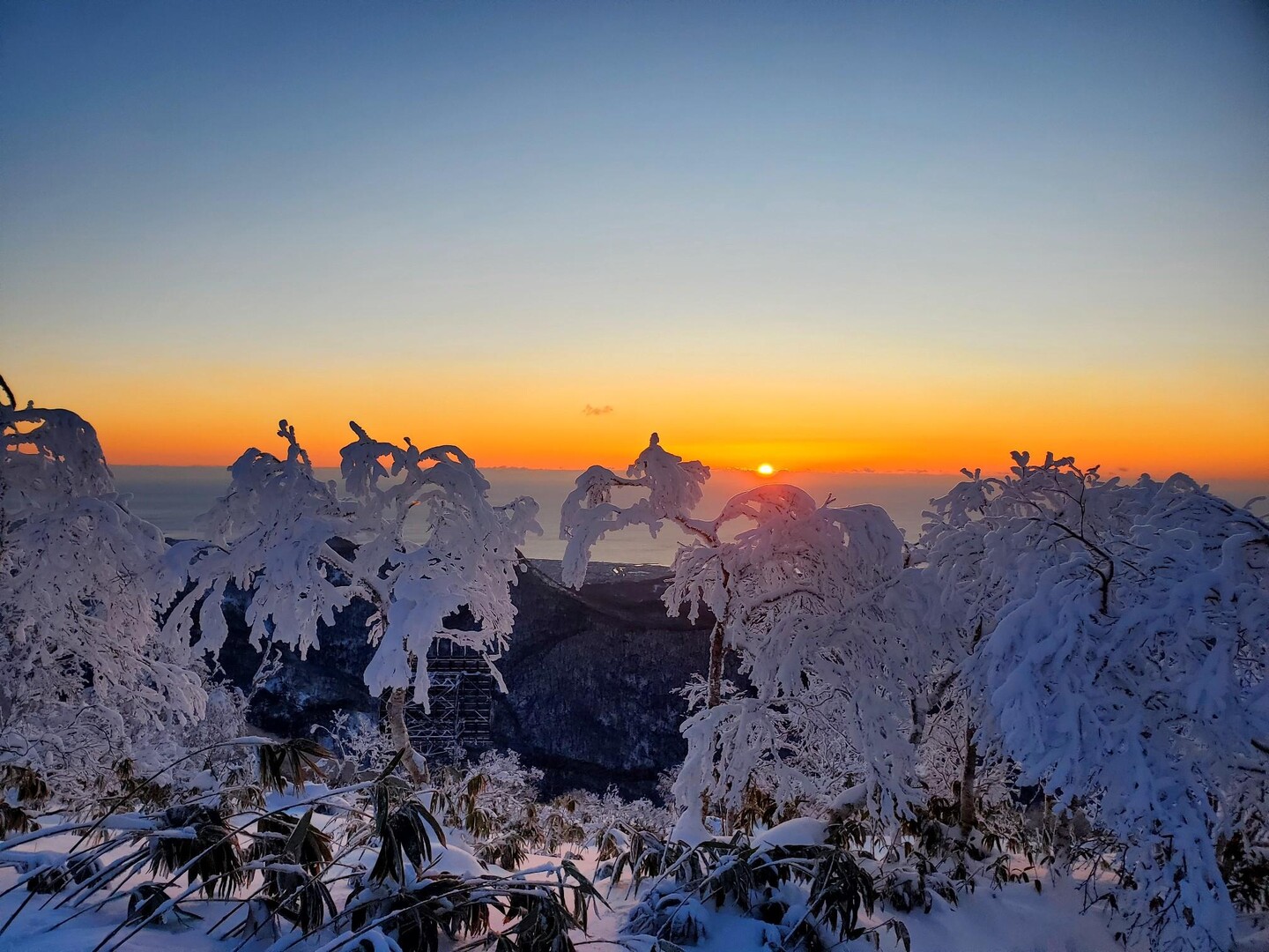 2024年登り初めは室蘭岳🌄3150～📣🎶 / らんちさんの鷲別岳（室蘭岳）・カムイヌプリの活動データ | YAMAP / ヤマップ