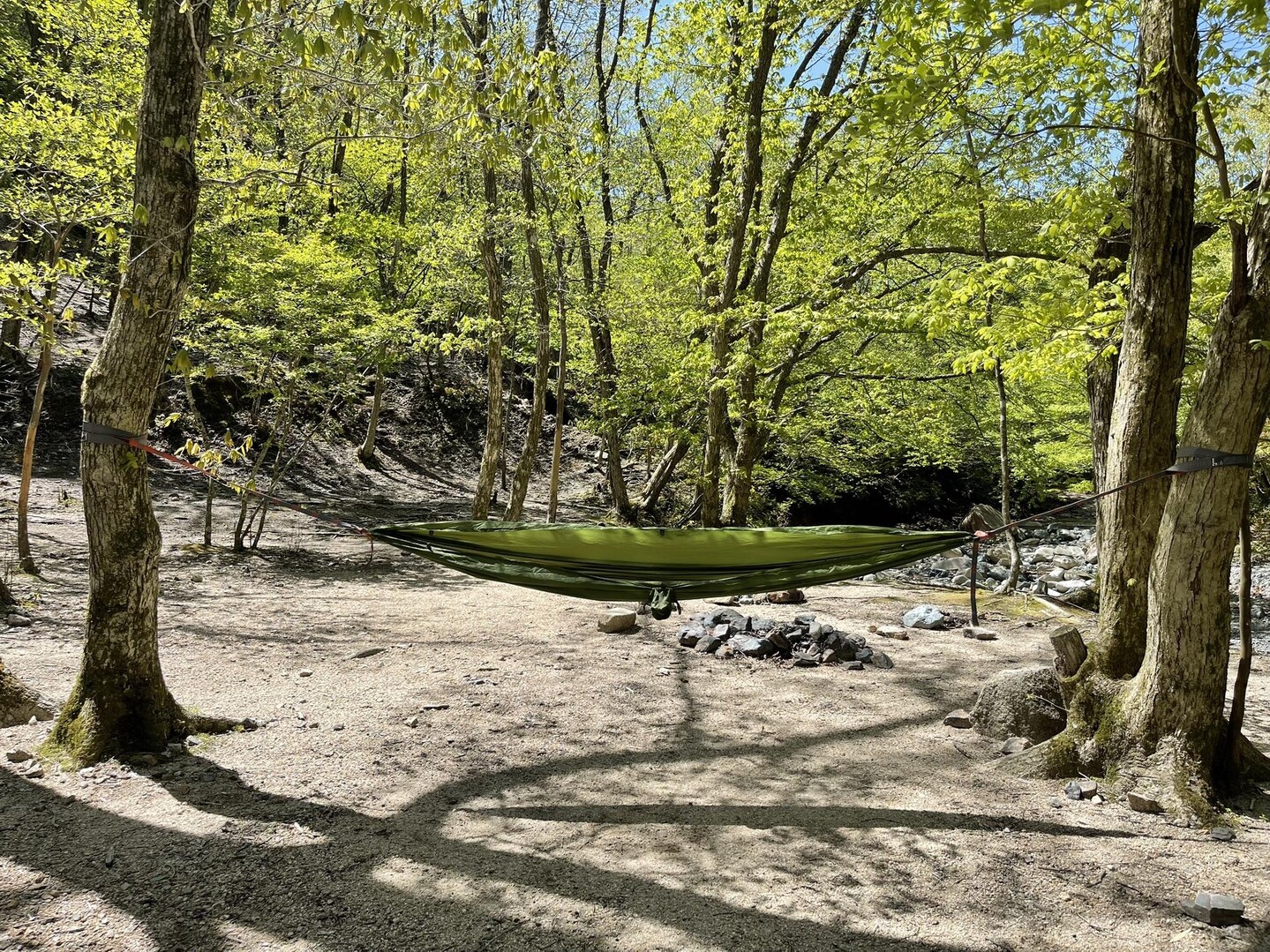 鈴鹿の上高地で初めてのハンモック-2024-05-10 / kazuさんの御在所岳（御在所山）・雨乞岳の活動データ | YAMAP / ヤマップ