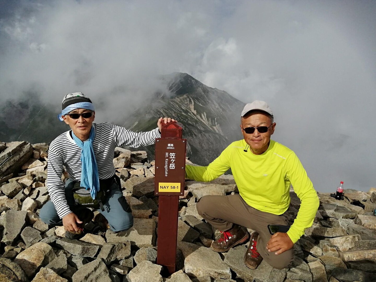 笠ヶ岳 / takayukiさんの槍ヶ岳・穂高岳・上高地の活動データ | YAMAP / ヤマップ