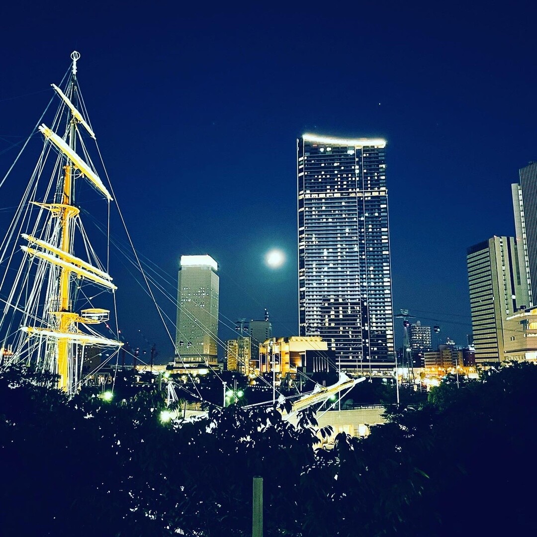 昨夜は月が綺麗で、今朝は富士山もばっちり... / shomin🍊さんのモーメント | YAMAP / ヤマップ