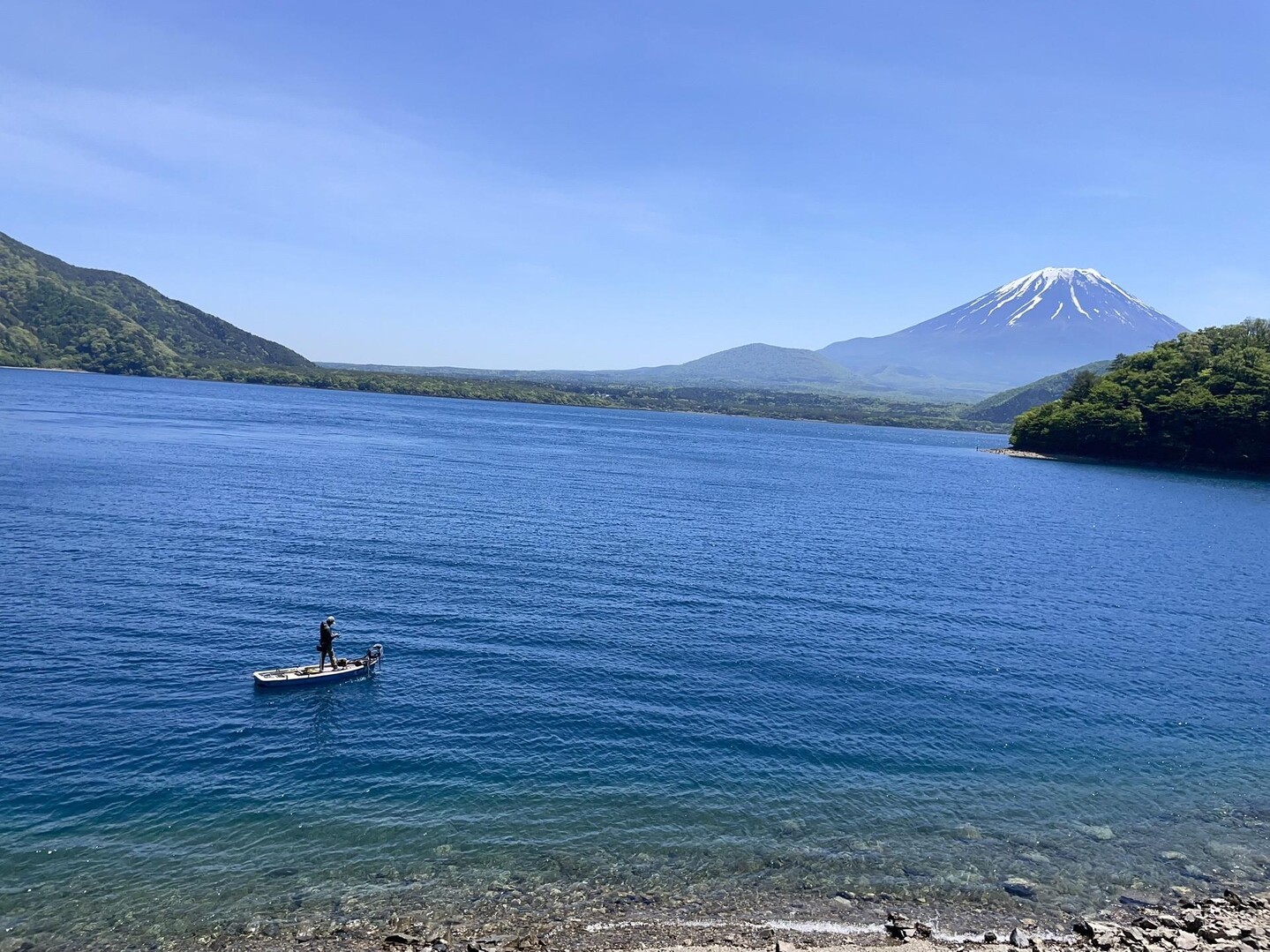 本栖湖にドライブ 富士山がキレイすぎまし... / kaoruさんのモーメント | YAMAP / ヤマップ