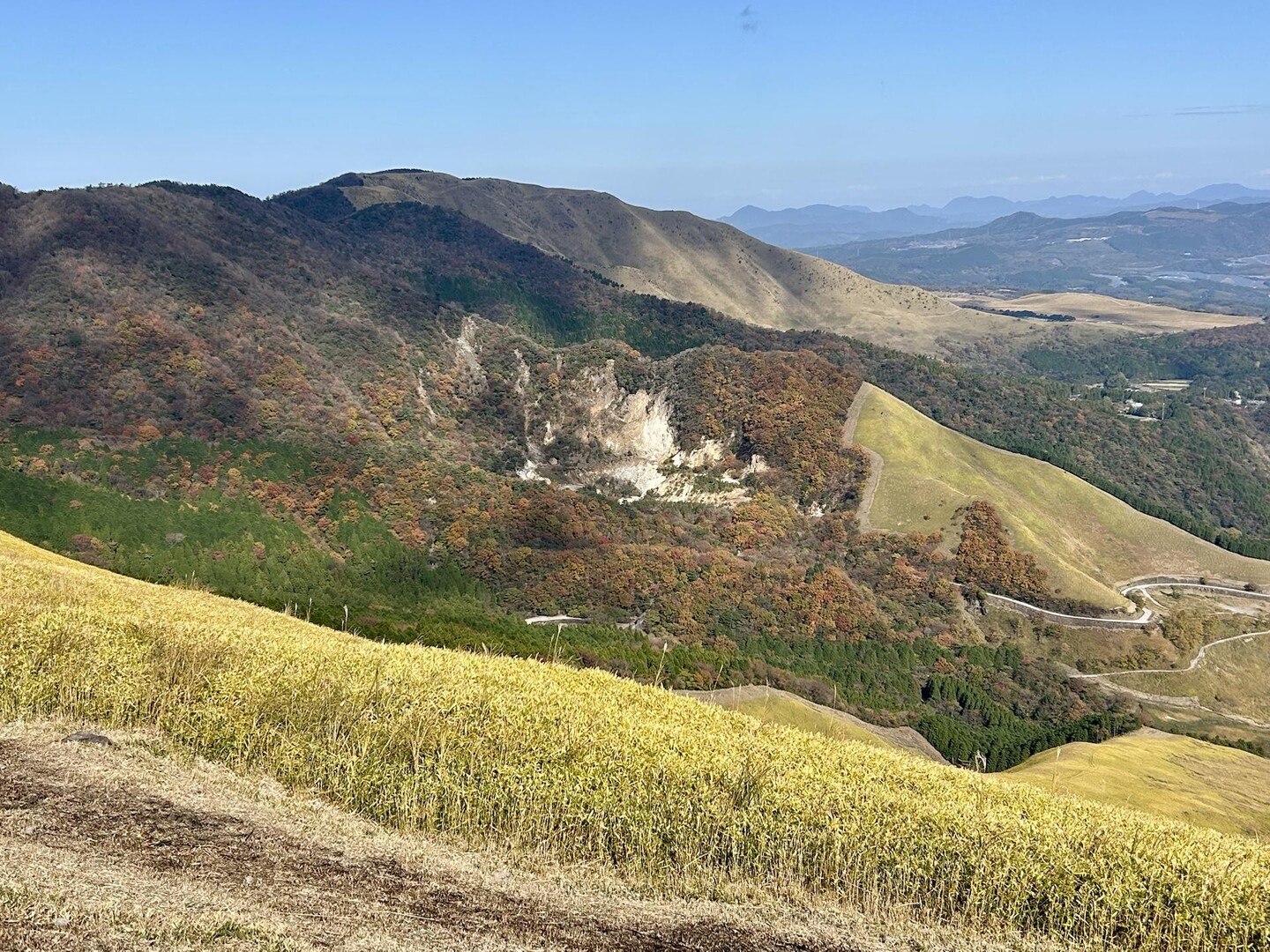 Uターンして紅葉を((´∀`*))扇山（大平山） / datinさんの由布岳・鶴見岳の活動データ | YAMAP / ヤマップ