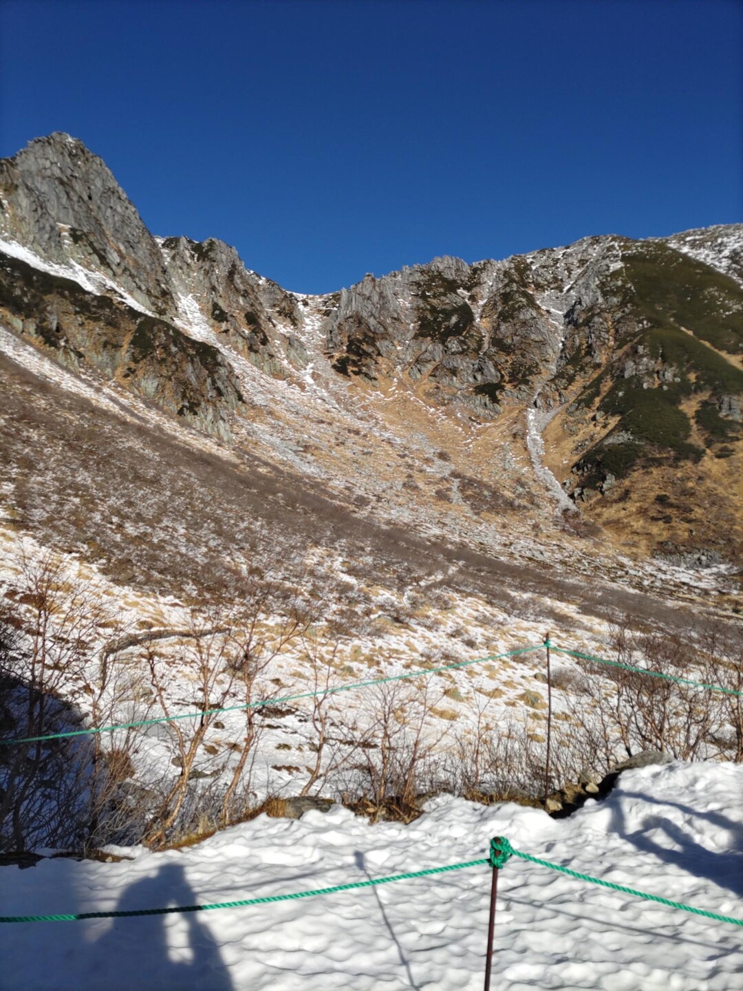初冬の中岳・木曽駒ヶ岳（西駒ヶ岳）・伊那前岳 / tamuさんの木曽駒ヶ岳・空木岳・越百山の活動データ | YAMAP / ヤマップ