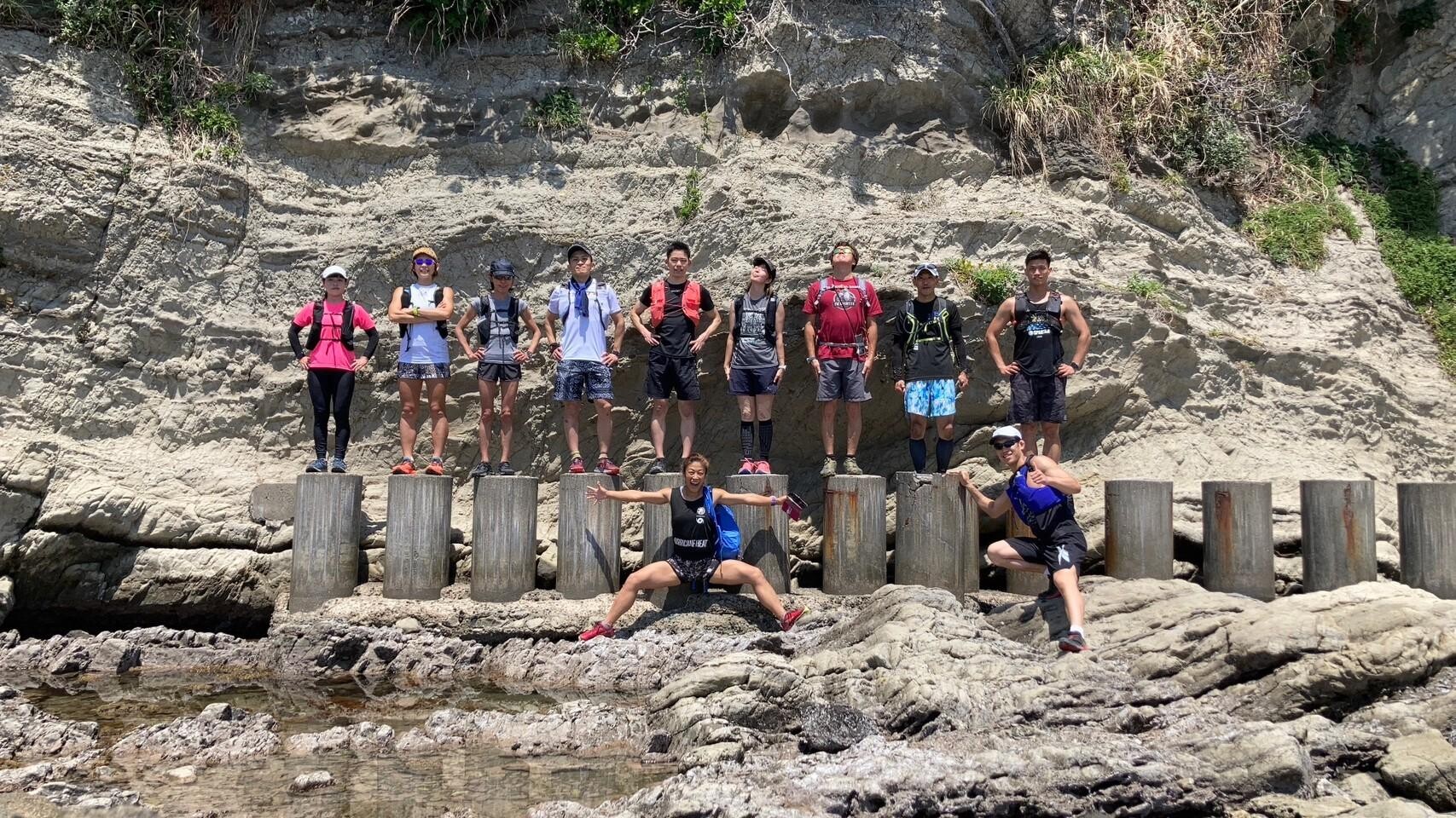 三浦・岩礁のみちRun / meguさんのMIURA BIKE&HIKE ADVENTUREの活動データ | YAMAP / ヤマップ