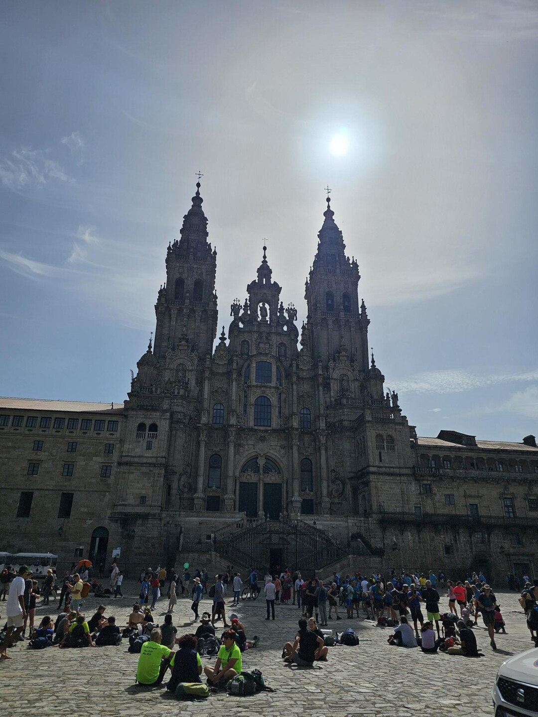 スペイン巡礼最終日day40-2024-06-07 オペルドーソ→サンティアゴ・デ・コンポステーラ / まめさんの登山の活動データ | YAMAP / ヤマップ