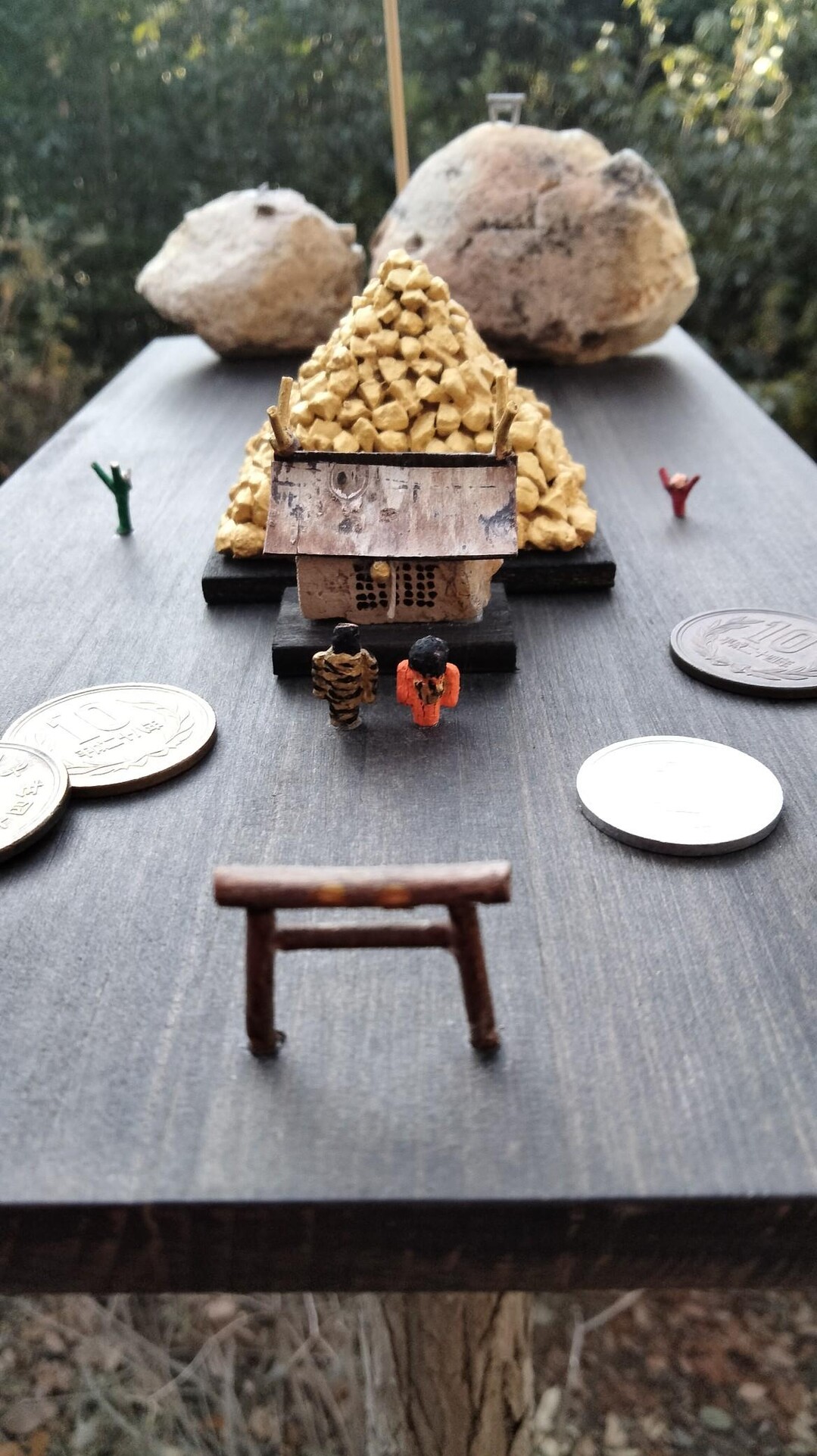 オブジェと鳶塚 / kikiさんの金剛山・二上山・大和葛城山の活動データ | YAMAP / ヤマップ