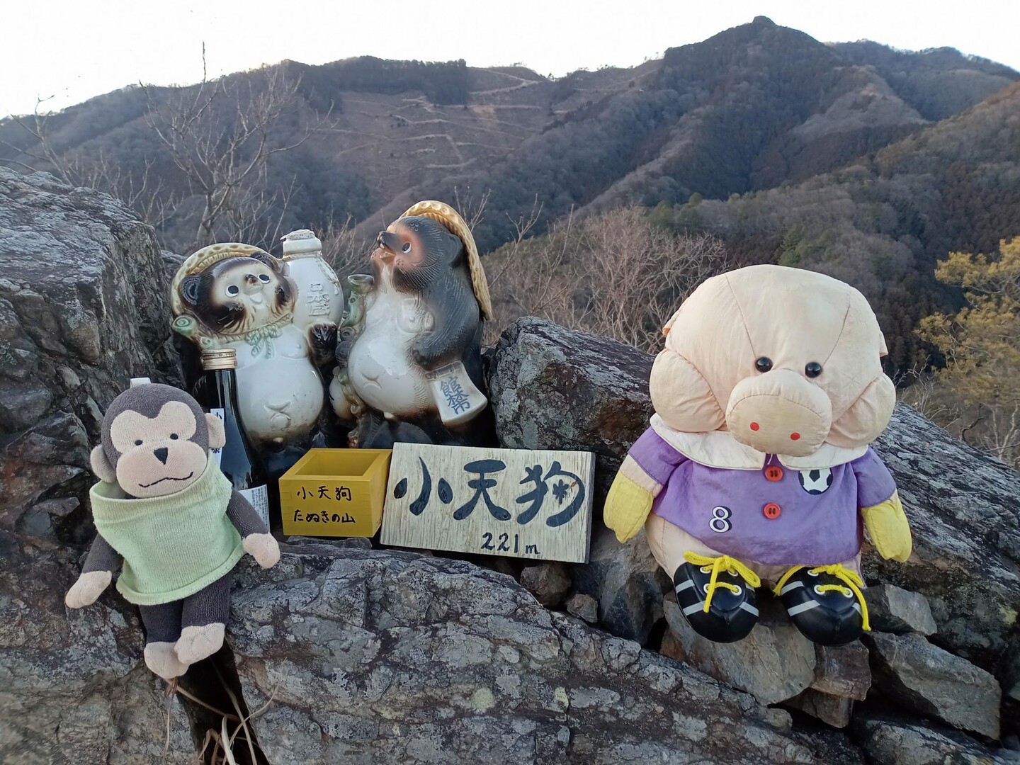 栃木でゆるっとピークハント！両崖山・行道山・天狗山 / monkichi_1さんの両崖山・仙人ヶ岳・石尊山の活動データ | YAMAP / ヤマップ