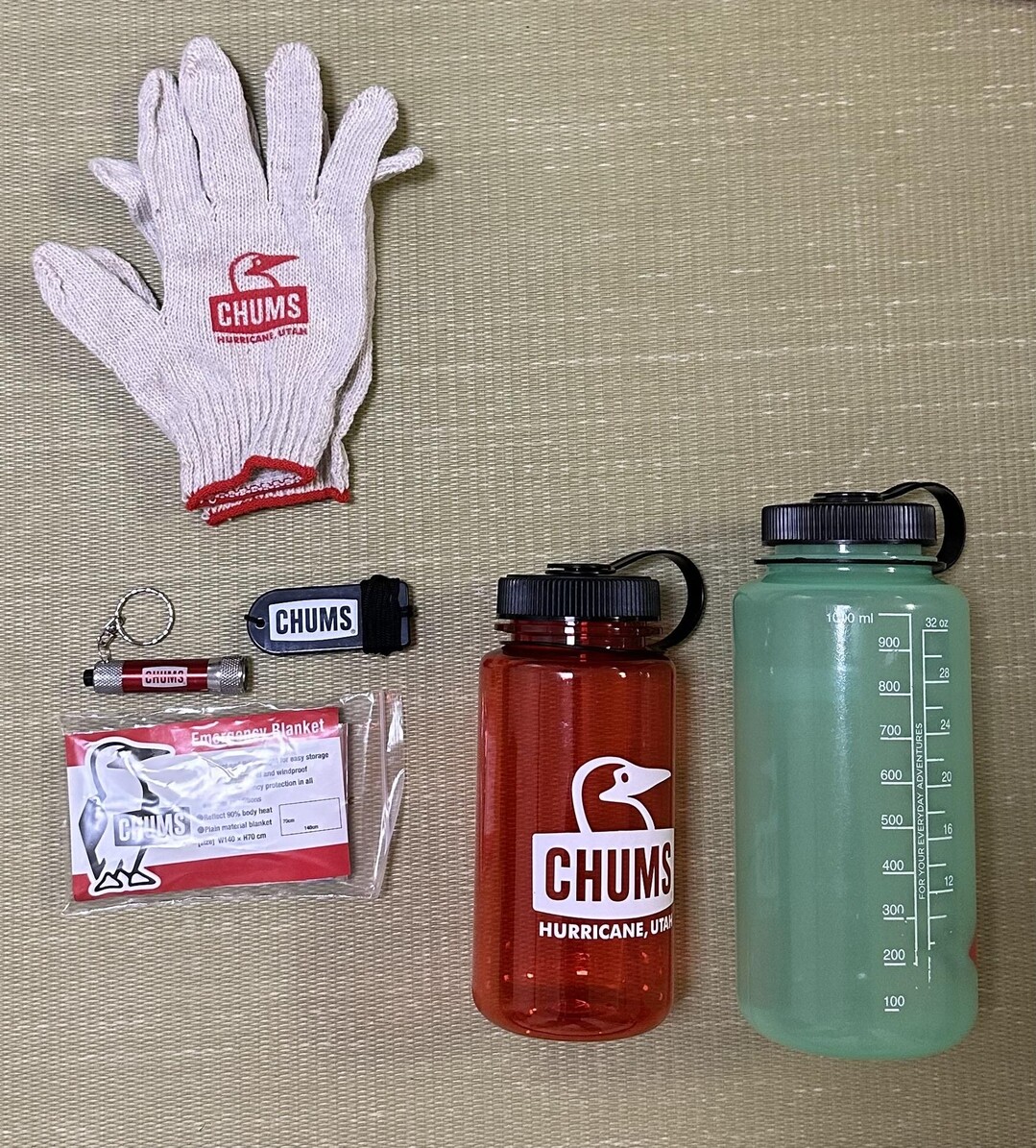 CHUMSセット開封とボトルの比較 軍手... / Hikaruさんのモーメント | YAMAP / ヤマップ