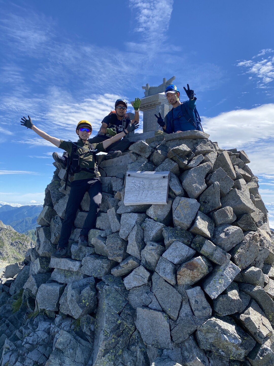 奥穂高岳 / kackeyさんの槍ヶ岳・穂高岳・上高地の活動データ | YAMAP / ヤマップ