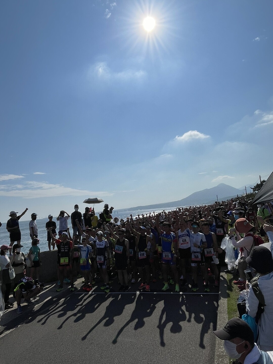 トライアスロン大会の応援！ 青空眩しいけ... / yukodamaさんのモーメント | YAMAP / ヤマップ