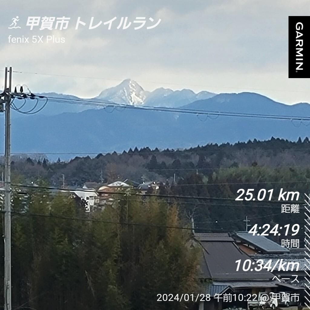 冬トレーニング 庚申山・古城山 / baseさんの飯道山の活動データ | YAMAP / ヤマップ