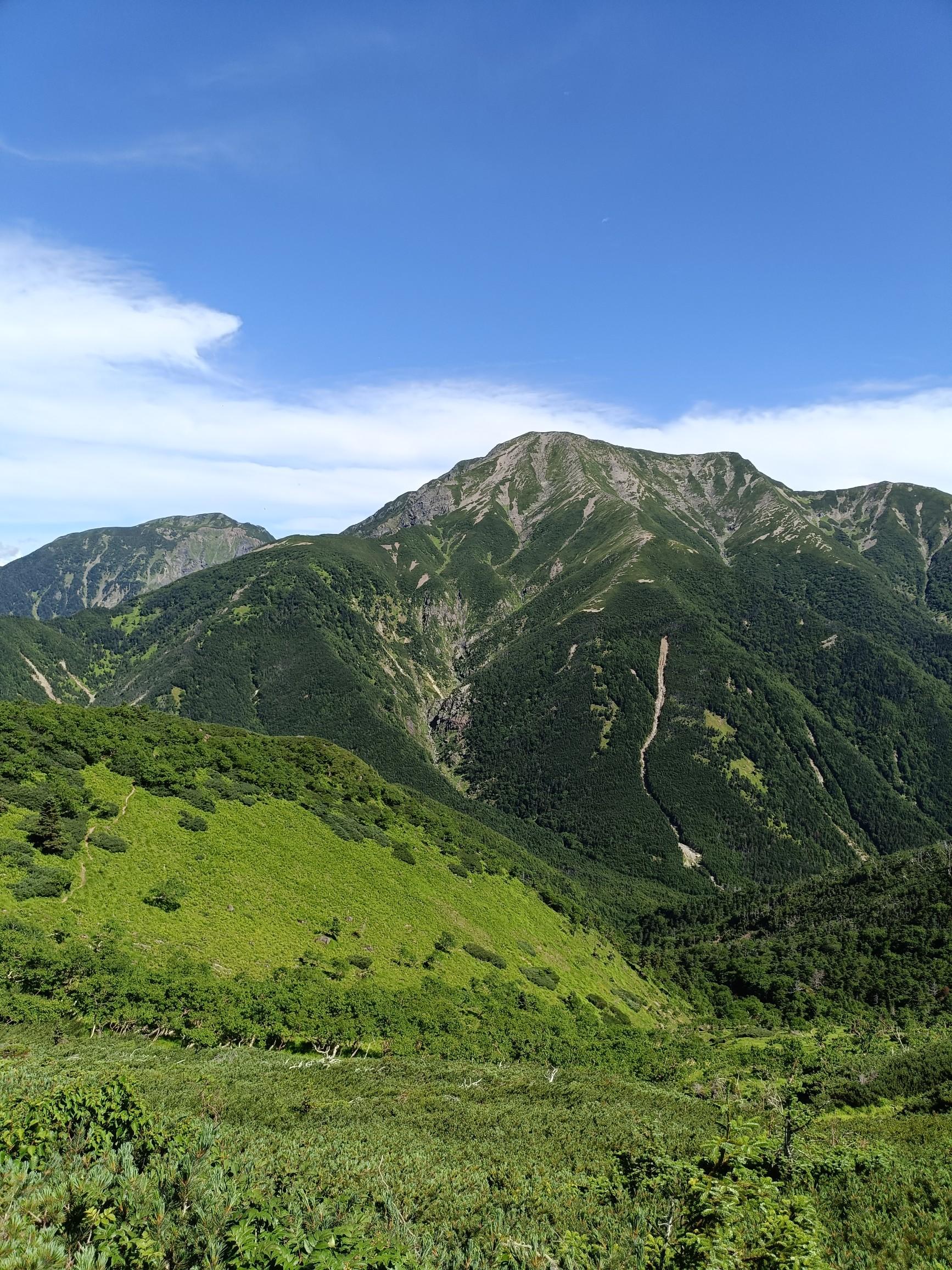 易老岳・イザルガ岳・光岳・希望峰・仁田岳・茶臼岳・上河内岳・南岳・小聖岳・聖岳（前聖岳）・奥聖岳 / ukeyさんの聖岳・大沢岳・光岳の活動データ | YAMAP / ヤマップ