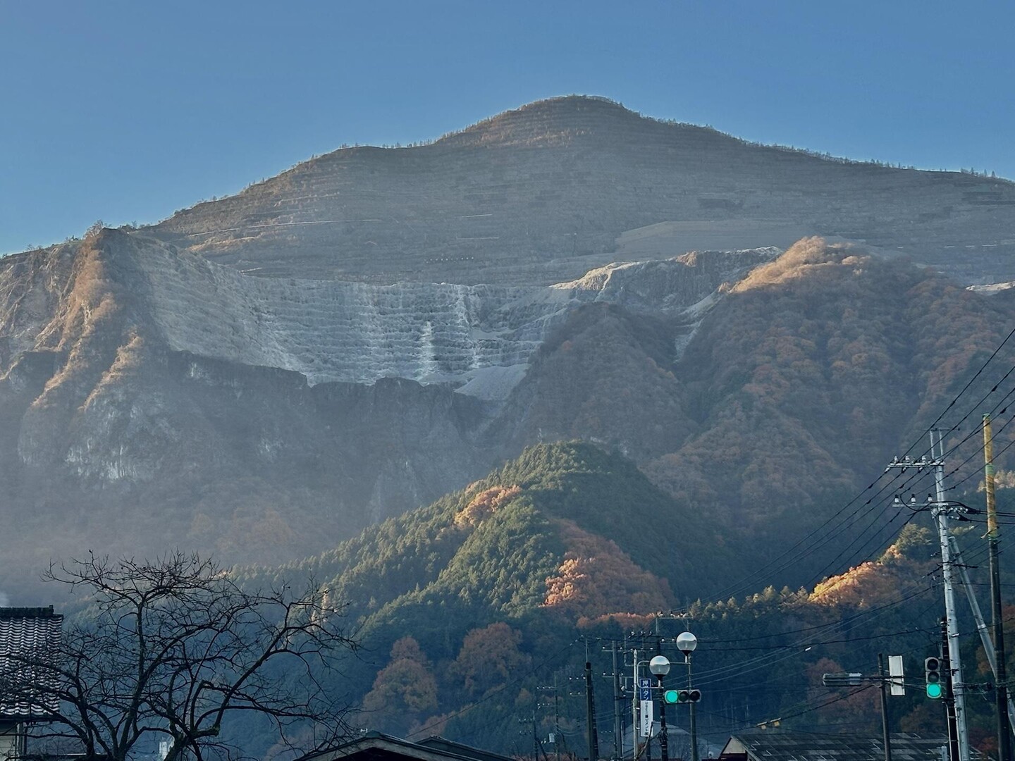 山肌が削られる⛰️武甲山 / Beniさんの武甲山・伊豆ヶ岳・小持山の活動データ | YAMAP / ヤマップ