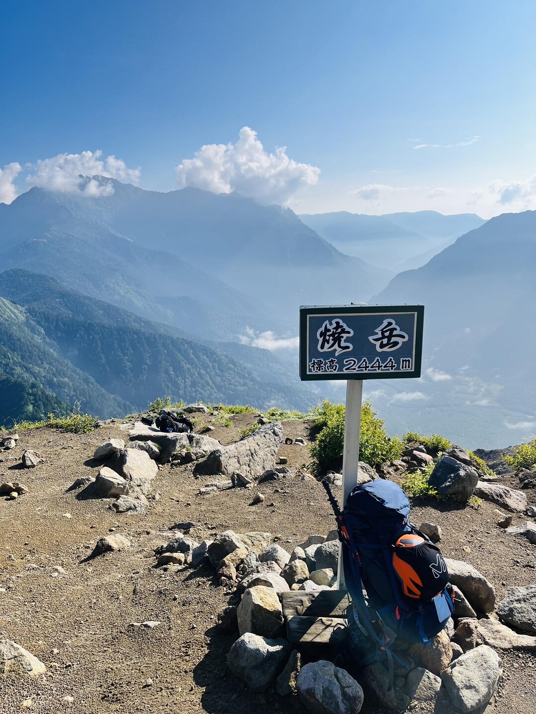 北アルプス縦走・焼岳（北峰） / Mt.top山さんの槍ヶ岳・穂高岳・上高地の活動データ | YAMAP / ヤマップ