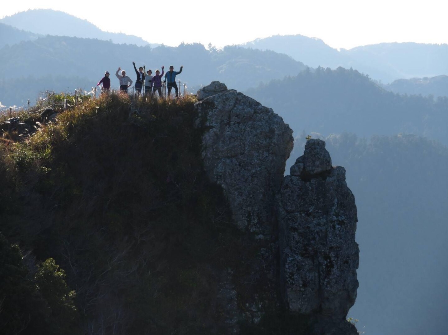 千葉遠征忘年山行 ② 伊予ヶ岳(南峰・北峰) / orihimeさんの伊予ヶ岳・人骨山・津森山の活動データ | YAMAP / ヤマップ