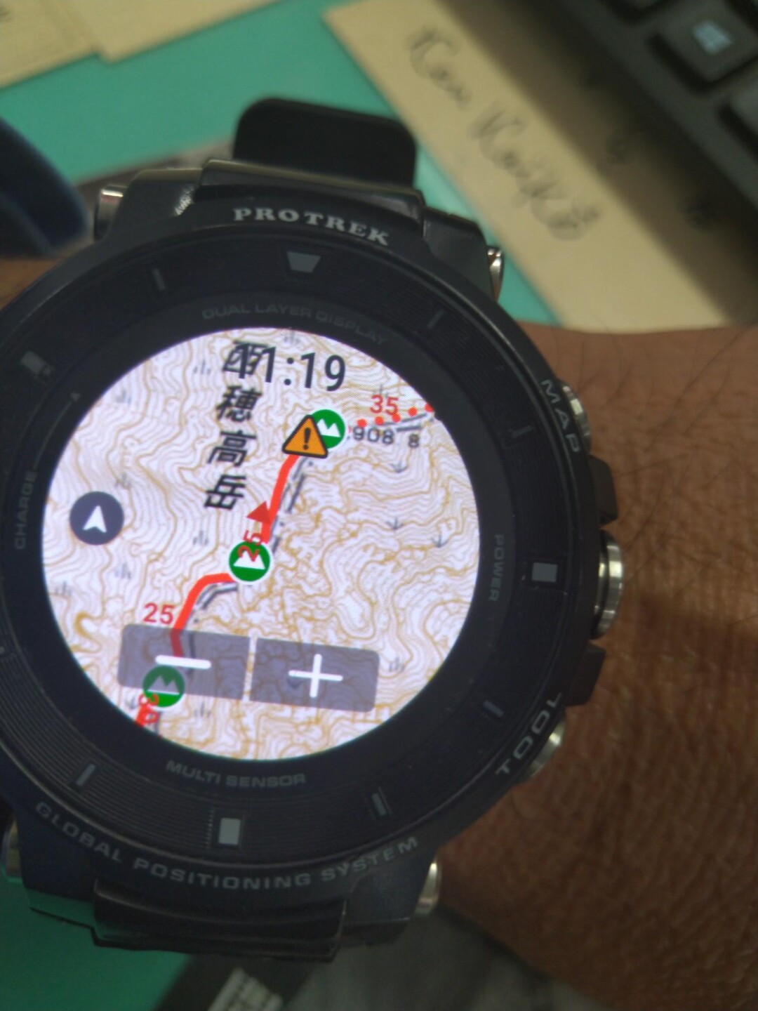 明日いぐ山、PRO TREKに入れといた... / おちゃださんのモーメント | YAMAP / ヤマップ