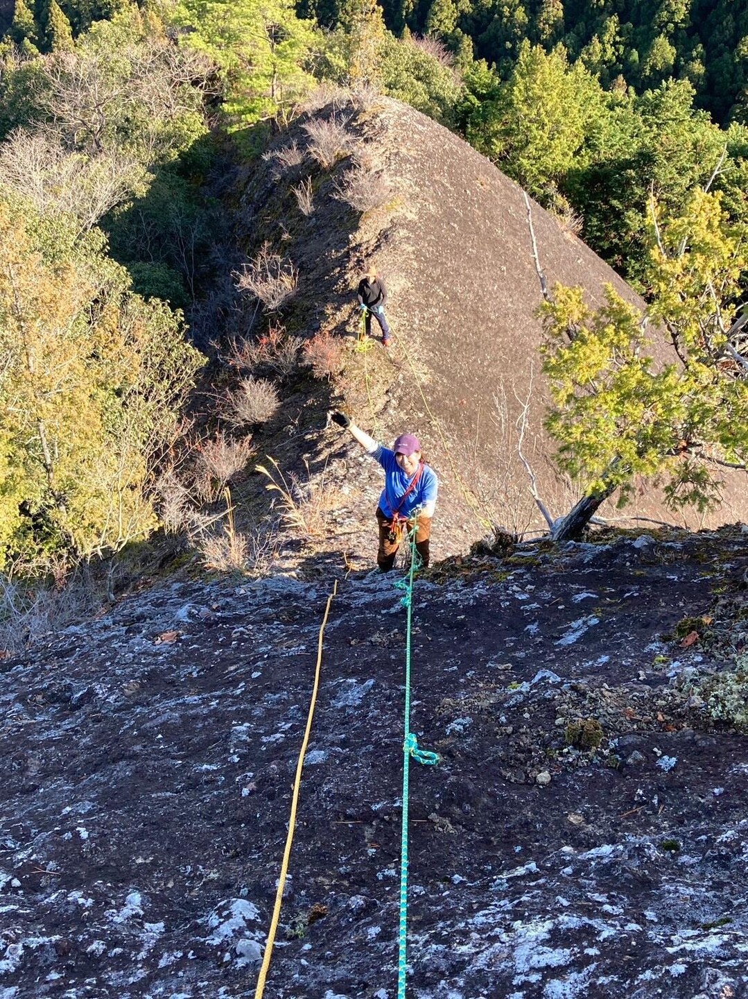 Tの先っちょへ降りたよ！！裏・明神山 T字尾根から尾切れ / さちびー\(^o^)／さんの明神山・太郎岳の活動データ | YAMAP / ヤマップ