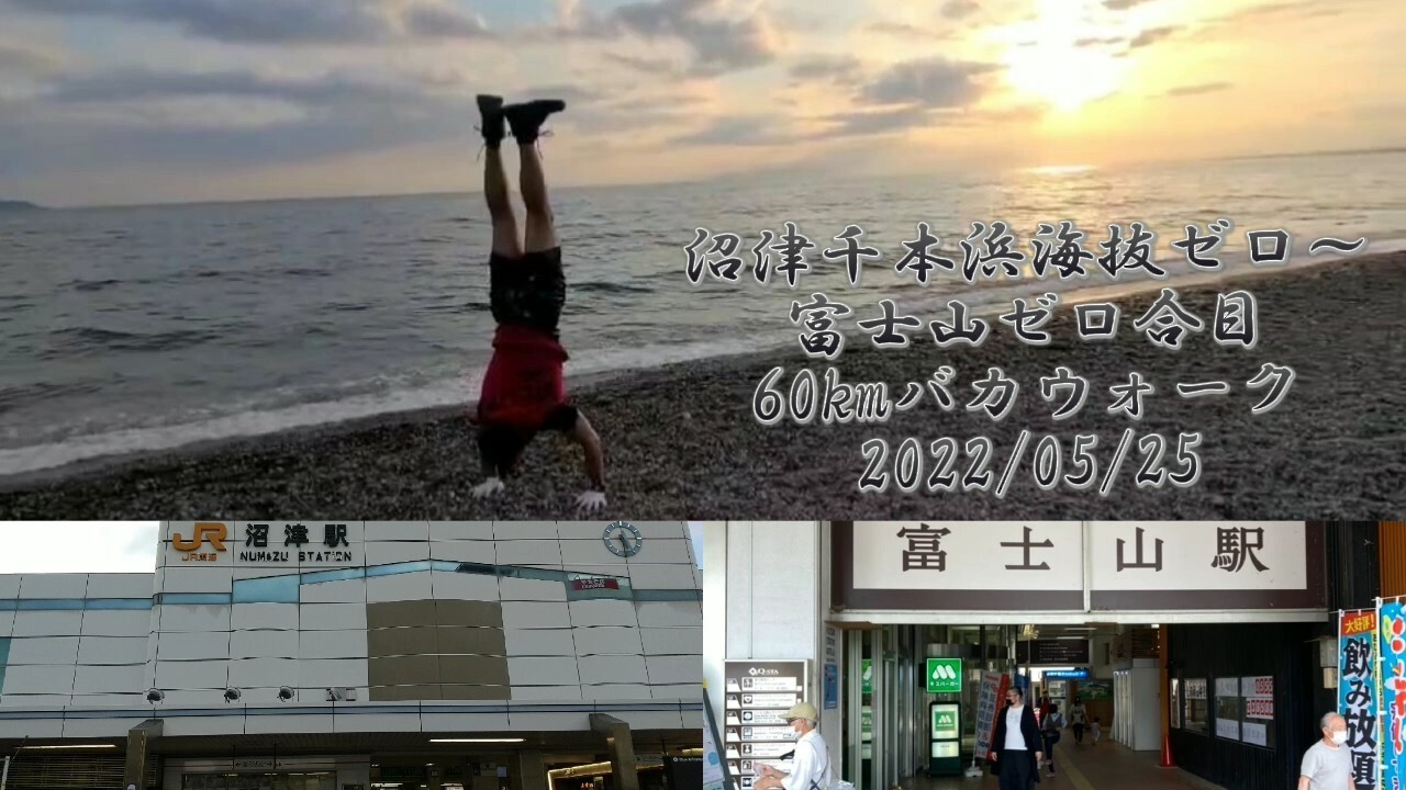 沼津千本浜海抜ゼロ〜富士浅間神社60km... / フッチさんのモーメント | YAMAP / ヤマップ