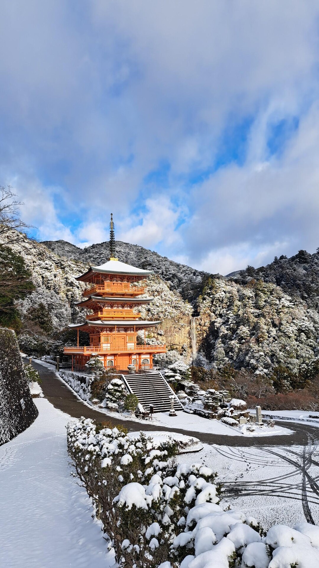 大雪の大雲取→小雲取越え(熊野那智大社から熊野本宮大社） / AJさんの熊野古道 中辺路②（新宮駅〜熊野本宮大社）の活動データ | YAMAP / ヤマップ