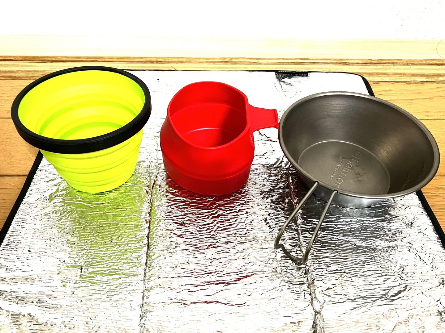 お山の食器はカラフルです‼️ ヤマ飯に... / Ken miuさんのモーメント | YAMAP / ヤマップ