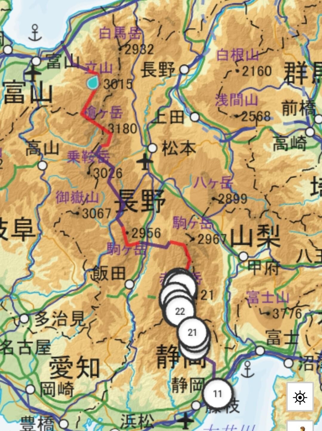 今年のTJARも佳境ですな 化物達の鉄人... / オカムルバスさんのモーメント | YAMAP / ヤマップ