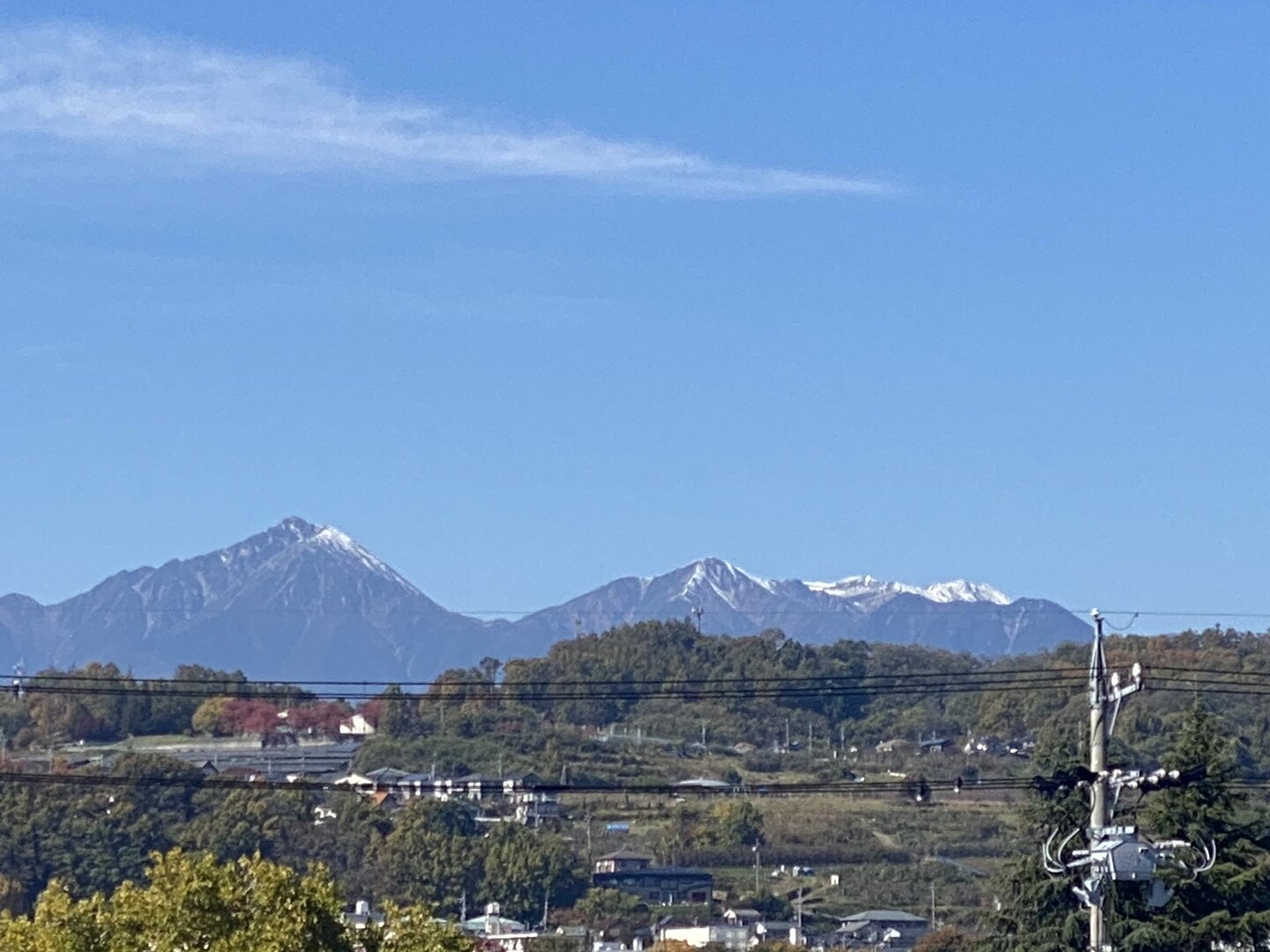 いつもと違う角度から 常念も白く 3枚目... / motoさんのモーメント | YAMAP / ヤマップ