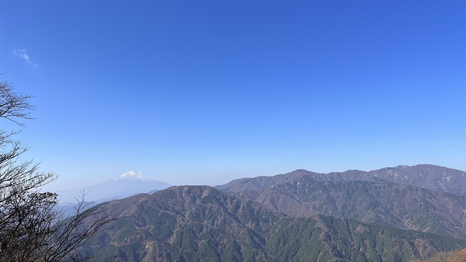 大山（ヤビツ峠から） / aurelieさんの大山の活動データ | YAMAP / ヤマップ